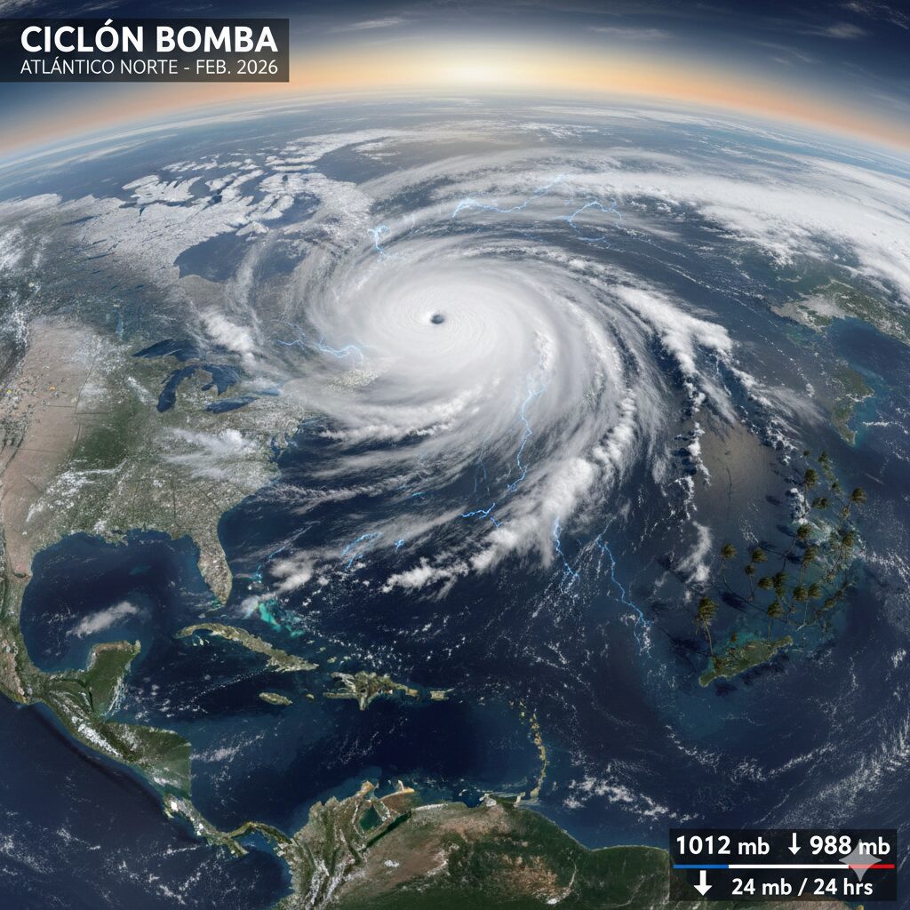 “Ciclón Bomba”, otra piedra en el camino - Pronosticamedia
